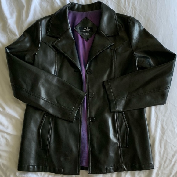 Me Jane | Jackets & Coats | Me Jane Leather Jacket | Poshmark
